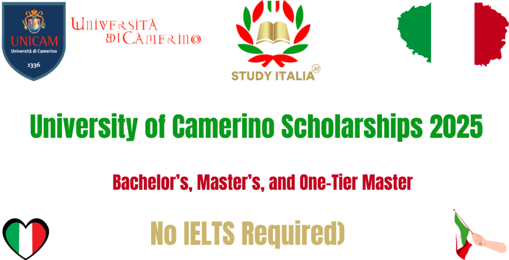 University of Camerino Scholarships 2025-26 in Italy (No IELTS Required ...